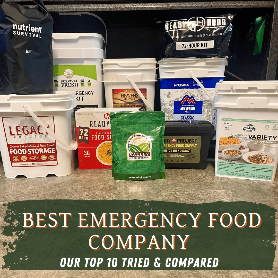 Best Emergency Food Company: Our Top 10 Tried & Compared Best Emergency Food Company: Our Top 10 Tried & Compared